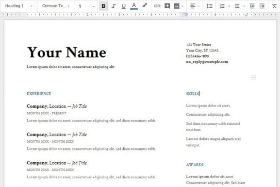 20+ Google Fonts for Resume to Give it a Professional Look - BizTips