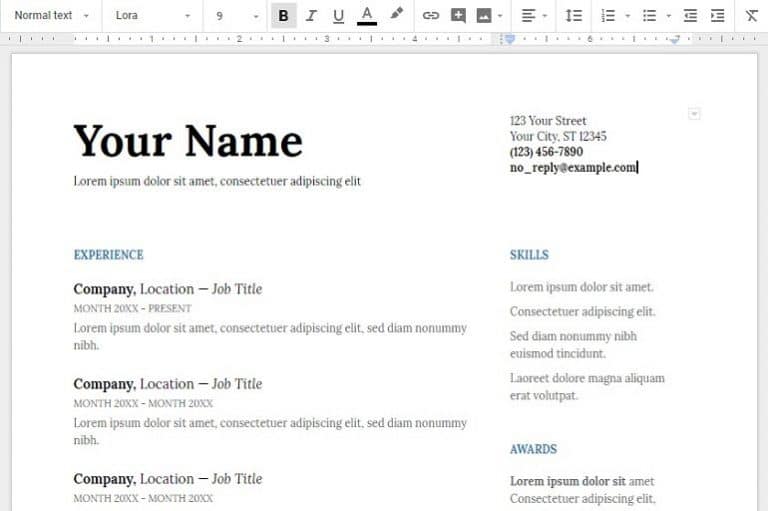 20+ Google Fonts for Resume to Give it a Professional Look - BizTips