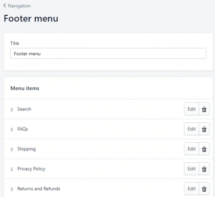How to Setup Navigation (Menu) in Shopify? - BizTips