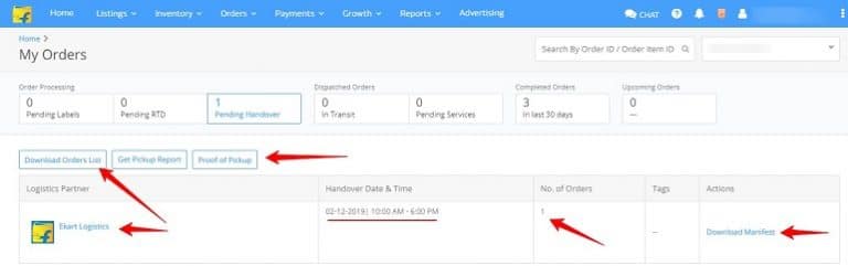 How to Process New Sales Orders in Flipkart? - BizTips