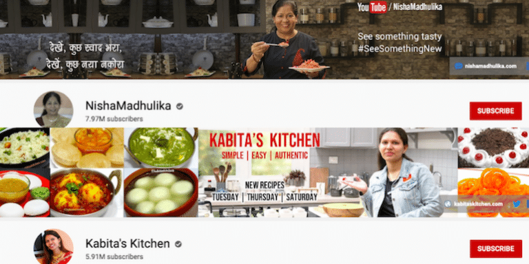 100 Best Indian Food and Recipe YouTube Channels - BizTips
