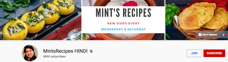 100 Best Indian Food and Recipe YouTube Channels - BizTips