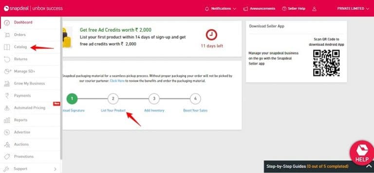How to Add Product in Snapdeal using Seller Interface? - BizTips