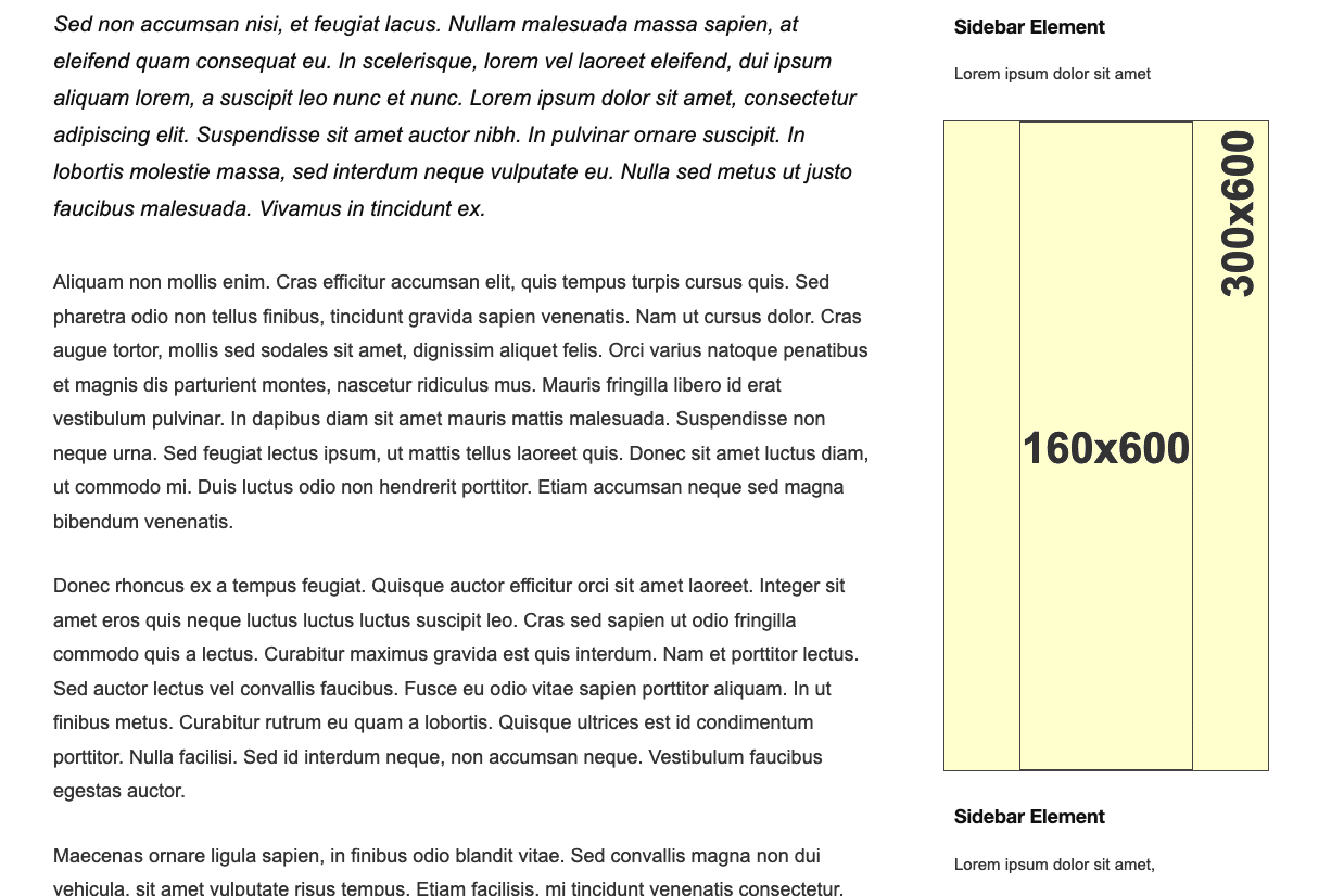 Best Performing Google AdSense Banner Sizes in 2022 - BizTips